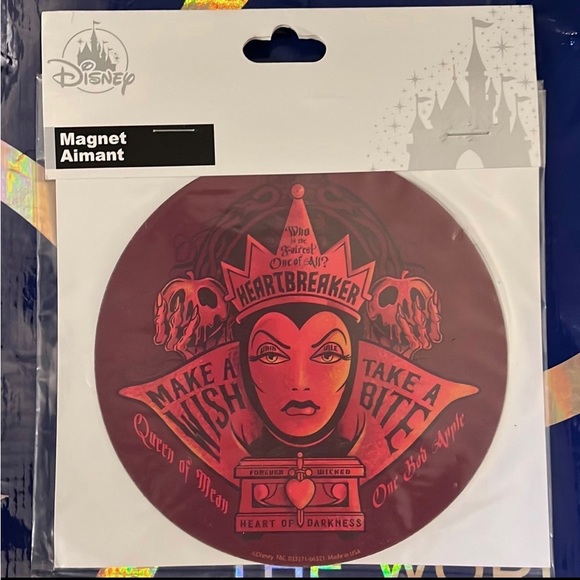 Disney | Accents | Disney Villains Evil Queen Magnet | Poshmark